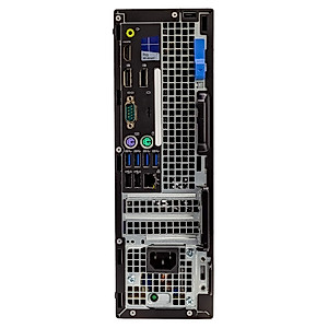 Dell 5050 Desktop Computer, Intel Core i5 Quad Core, 16GB RAM, 500GB Solid State Drive, DVD, Wi-Fi, Windows 10 Pro, Wireless Keyboard, 1080p Webcam, New 23.6-inch Monitor (Renewed)