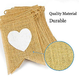 2pcs Bride to Be Banner, Gifts Banner, Rustic Burlap Garland for Bridal Shower, Bachelorette Party, Wedding Party Decorations