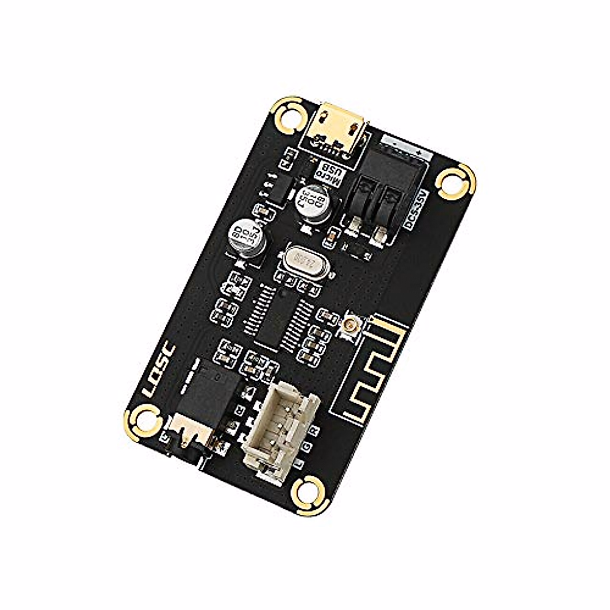 Wixine 1Pcs 12V/24V Car Bluetooth 4.2 Audio Receiver Board Sound Stereo Module Wire