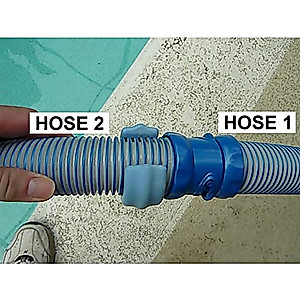 ATIE Universal Automatic Pool Cleaner Hose Weight W83247/X70105/K12054/K12454 For Zodiac Baracuda Hose Weight W83247 X70105 or Pentair Kreepy Krauly Hose Weight K12054 K12454 (2 Pack)