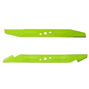 EGO Power+ AB2100D 21-Inch Edge Premium Mulching Dual-Blade Set for EGO 21-Inch MowersLM2133/LM2130/LM2135SP/LM2130SP/LM2156SP/LM2150SP , Green black