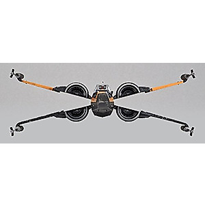 Bandai Hobby Poe's Boosted X-Wing Star Wars, Bandai Star Wars 1/72 Plastic Model Hobby Space Ship