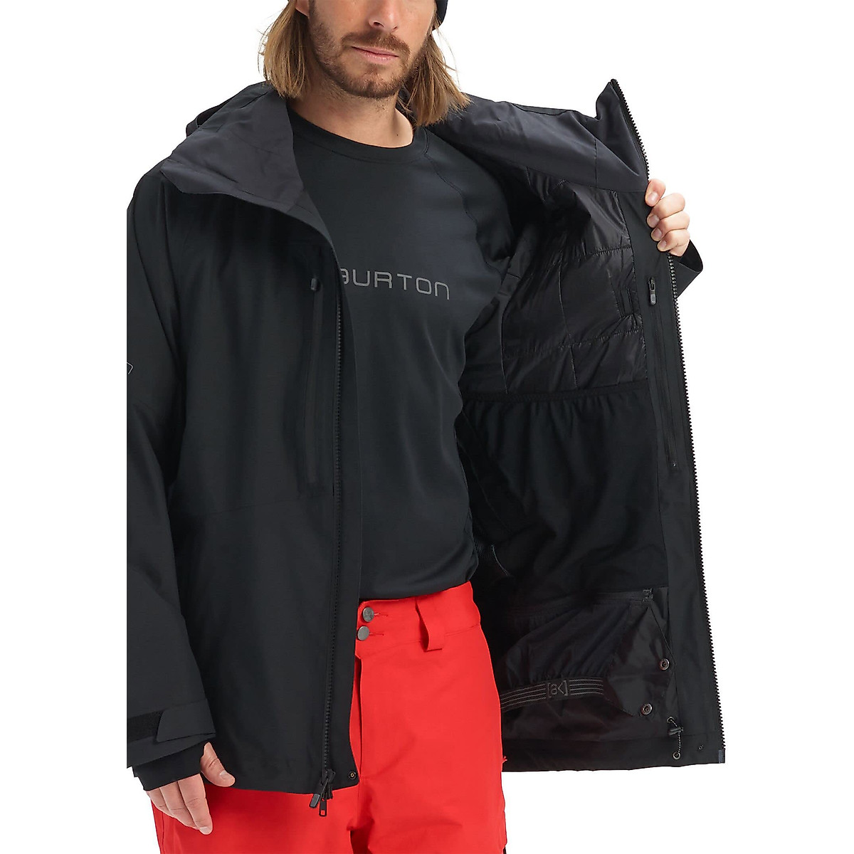 Burton Mens Ak Gore-Tex Swash Jacket, True Black New, Small