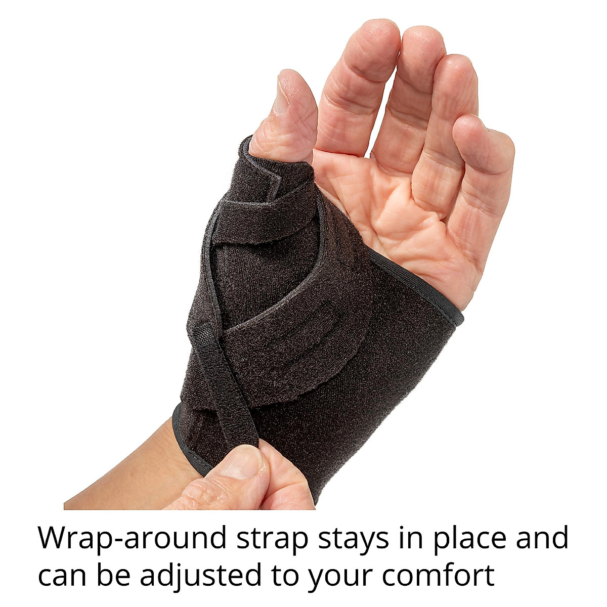 3-Point Products 3pp Prima Thumb Brace, Adjustable Brace for CMC Thumb Arthritis and Other Injuries, Right Hand, Size Small