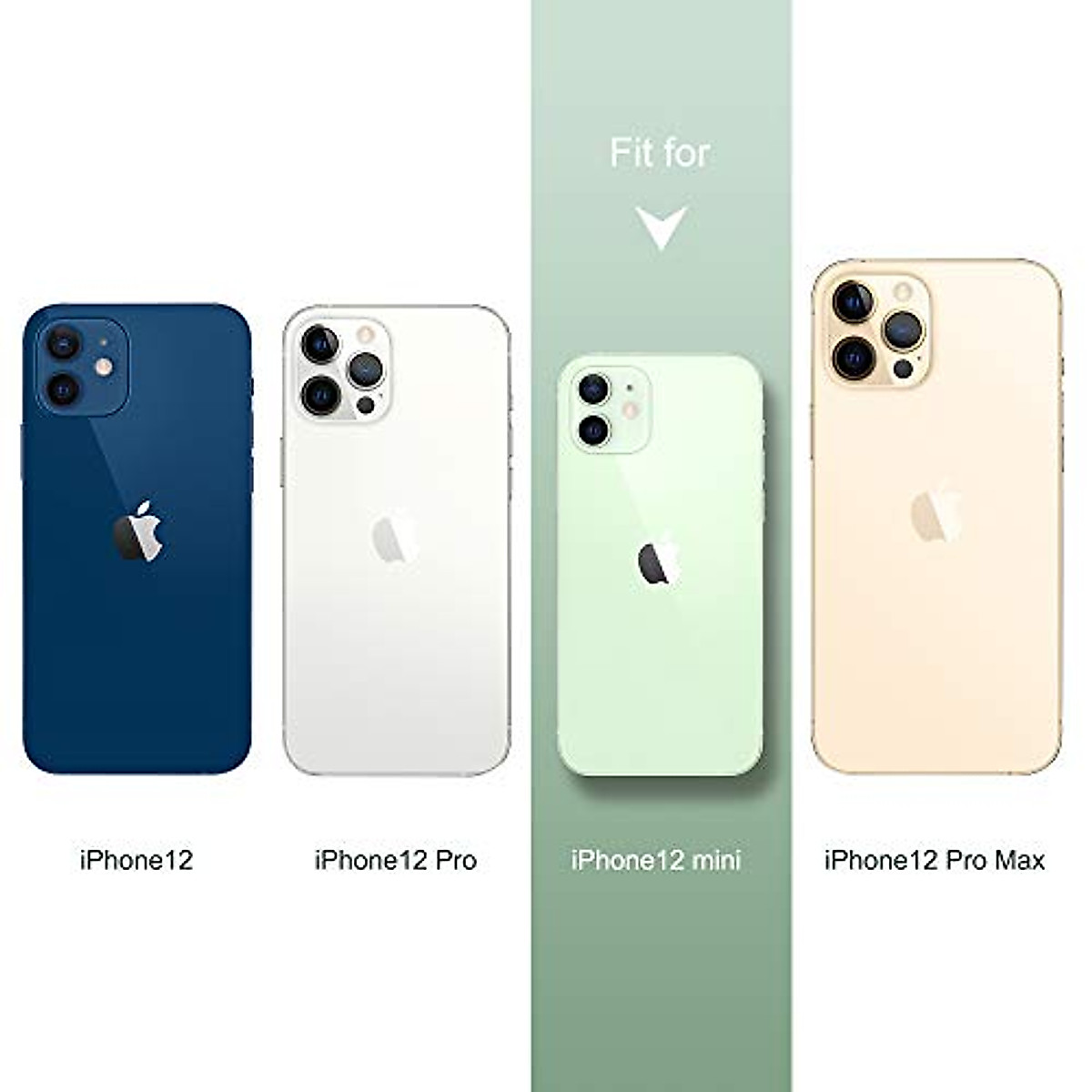 ULAK Compatible with iPhone 12 Mini Wallet Case with Card Holders for Women, Designed PU Leather Flip Wallet with Kickstand Card Slot, Protective Phone Cover for iPhone 12 Mini, 5.4inch, Mint Flower