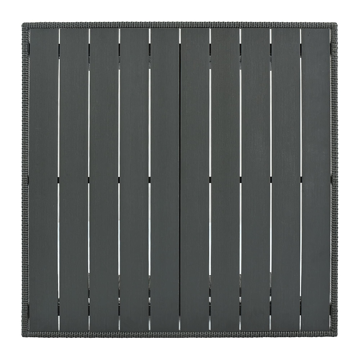 ERYE 6 Pieces Patio Conversation Furniture Sets Outdoor PE Rattan Wicker Sofa & Dining Table Group, 6Pcs All Weather Garden Seating Sectional with Rectangular Table, Armchairs, Loveseats and Corner