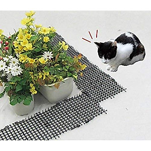 Cat scat mat Anti-Cats Network Digging Stopper Prickle Strip Home Cat Deterrent Mat