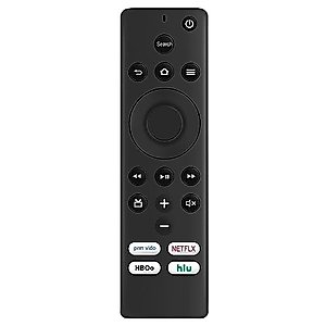 CT-RC1US-19 Rev B Remote Replacement for Toshiba/Insignia TV Smart 4K UHD TV NS24D5310NA21 NS-24DF310NA19 NS-24DF310NA21 NS-24DF311SE21 NS-32DF310NA19 NS-39DF310NA21 (Basic IR Remote)