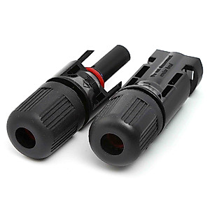 24 Pcs Solar Connector with Spanners 12 Pairs Waterproof Solar Panel Connector Male/Female 10AWG Replacement