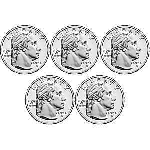 2024 P, D BU American Women Quarter 10 Coin Set Uncirculated