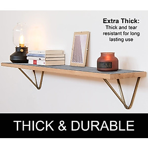 Home Must Haves (20 Inches x 10 Feet) Shelf Liner Strong Grip Non Adhesive Mat for Kitchen Cabinets Drawers Shelves