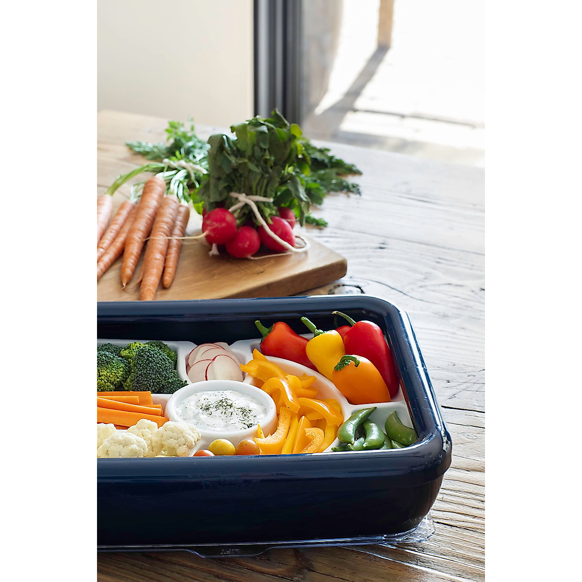 Fancy Panz Trayz Insert, Made in the USA, Fits Classic & Premium Fanzy Panz, Charcutereie & Veggie Trayz Insert