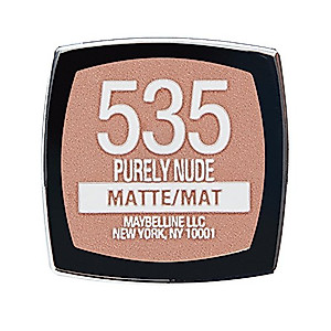 Maybelline New York Color Sensational Inti-Matte Nudes Lipstick, Purely Nude, 0.15 Ounce (Pack of 1)