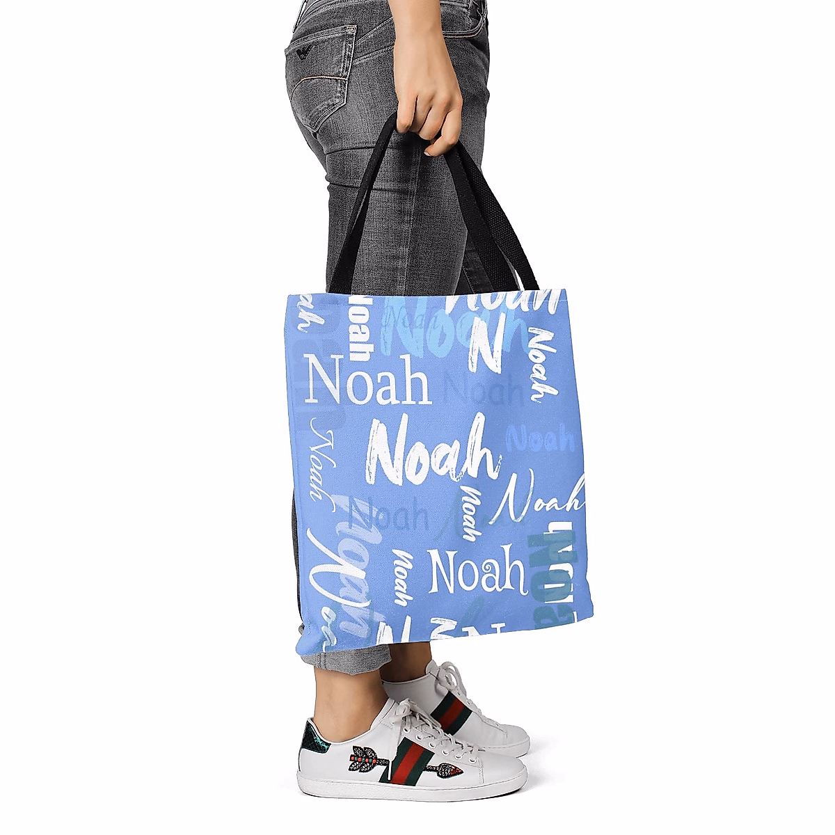 Personalized Tote Bags for Women with Name Custom Tote Bag Gift for Birthday Christmas Valentines