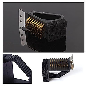 Barbecue Cleaning Brush Durable Grill Scraper Solid Clean Brushes for Easier and Effective Clean