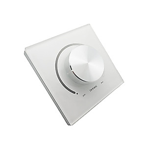 LAZIRO LED Dimmer 220V E6-TD1 Knob Panel Dimming Controller Triac Edge High Voltage Lamp Incandescent Halogen