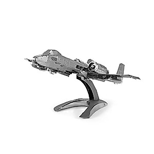 Metal Earth A-10 Warthog Airplane 3D Metal Model Kit Fascinations