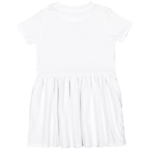inktastic Papa's First Mate Toddler Dress 3T White 3ffe9