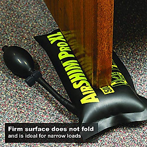 Calculated Industries 1194 Air Shim XL Inflatable Pry Bar and Leveling Tool; 500 LB Load Holding Rating; Contractor-Grade Alignment Pump Wedge