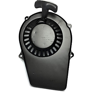 POWER PRODUCTS Recoil Starter for Harbor Tail Gator 63025 63024 & Storm CAT 63CC 2HP 800 900W 60338 66619 69381 for Pulsar PG1202S & 2HP 2-Stroke 64CC Gas Generator with Handle & Rope Replacement