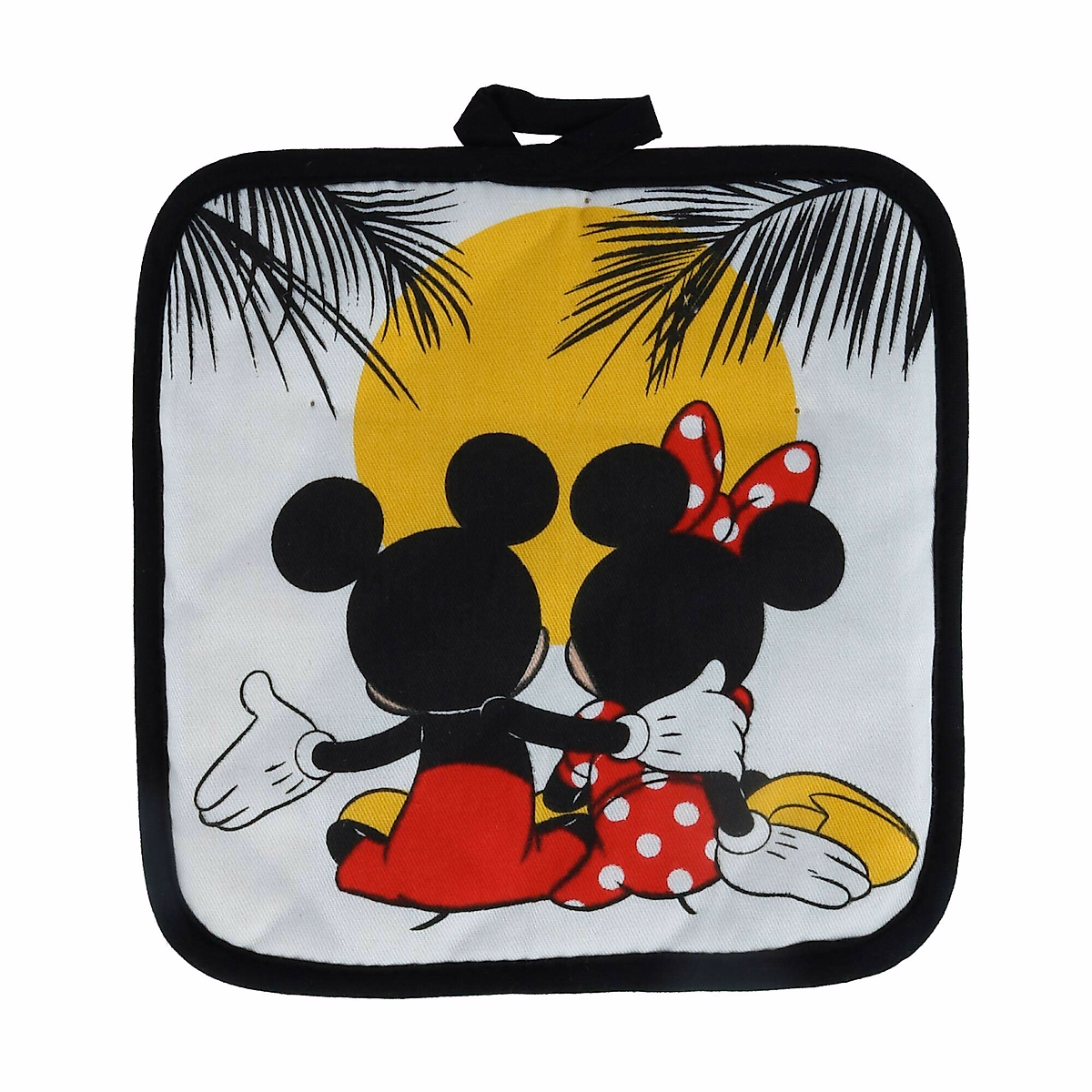 Disney 3pc Kitchen Towel Set Mickey Minnie Sunset Multi