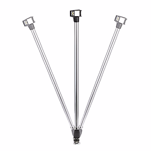 Attwood 7842-S-1 LED 42" Fold Down Anchor/Masthead Navigation Light Stainless Base