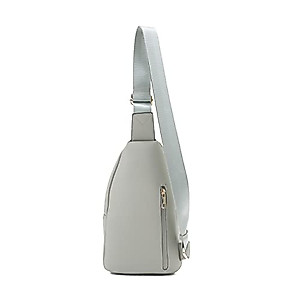 EVVE Crossbody Sling Bag for Women Small Sling Backpack Purse |Sage