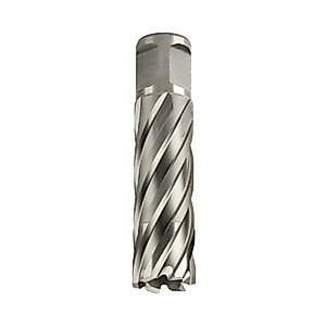 Jancy Slugger by Fein - HSS Nova Annular Cutter with Centering Pin - 3/4" Straight Shank, 2" Depth, 11/16" Diameter - 63134175042