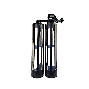 WECO 2MC-1252 High Efficiency Twin Alternating Water Softener for Water Hardness Reduction - Assembled in U.S.A with Domestic and Foreign Parts.