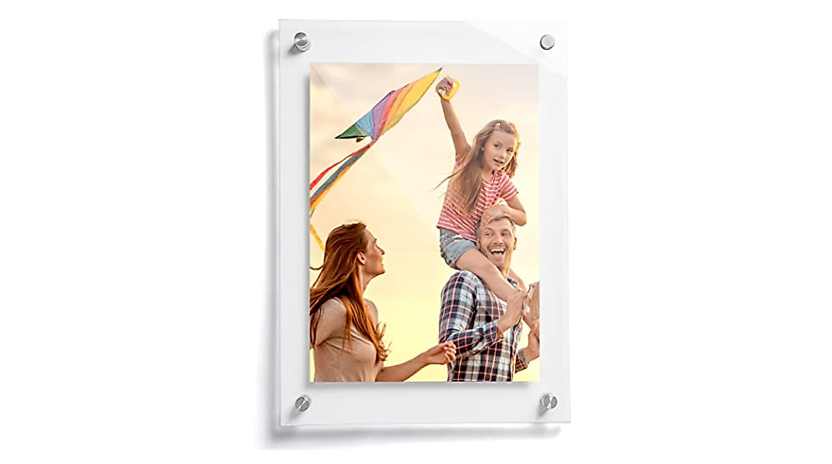 Displaybug Acrylic Frame - Modern Floating Photo Display