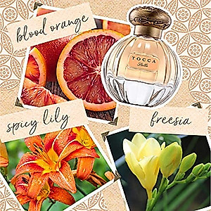 Tocca Stella Perfume for Women, 1.7oz (50 ml) - Fresh Floral, Blood Orange, Freesia, & Spicy Lily Fragrance