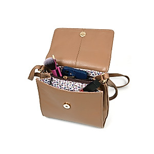 Leather Crossbody Purse for Kids Women Leather Roomy Bag by Aaron Leather Goods (Juárez)