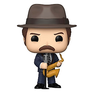 Funko POP Pop! TV: Parks and Rec - Duke Silver, Multicolor, 3.75 inches, 56167