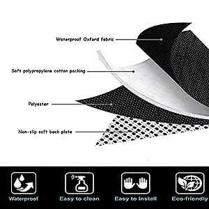 ShowEv Tesla Model Y Trunk Side Storage Organizer Bins Protector Pocket for Tesla Model Y 2020 2021 2022 Accessories