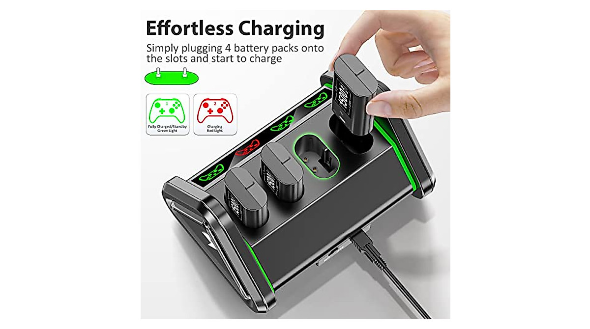 Rechargeable Battery Pack for Xbox Controllers - Save Time!