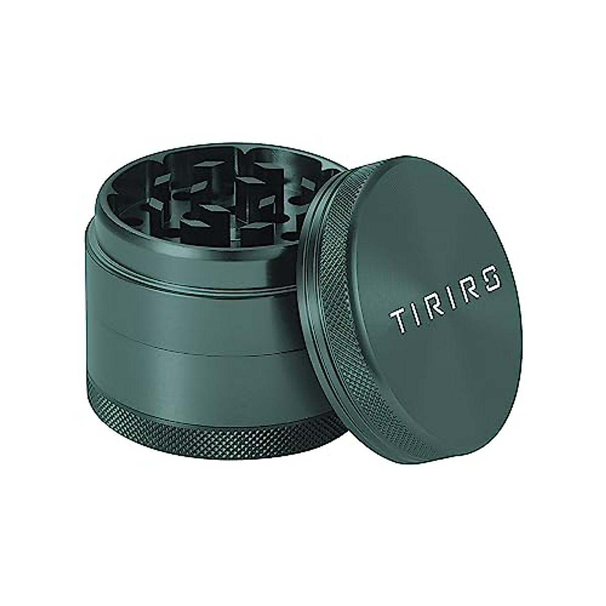 TIRIRS Aluminium Grinder 2 Inch Green.