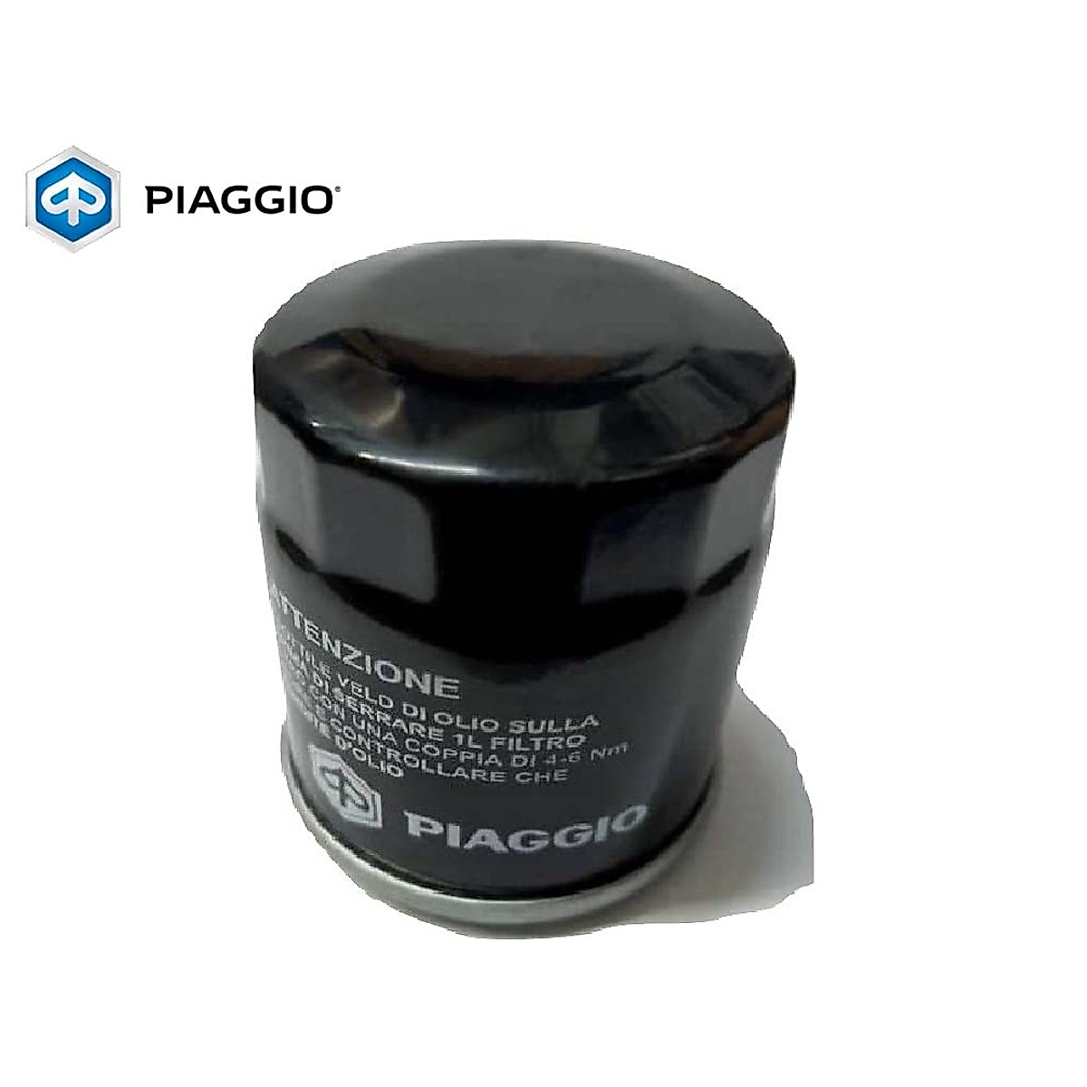 82635R Vespa OEM Oil Filter for Modern Vespa Scooters | OEM 483727 AP8580128 Part 82635R (GTS 300 HPE 2019-2020) Black