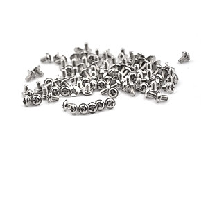 ZHIMING 100 Pieces of M3 Screws M3X5 5mm Computer case Hard Drive Precision 6/32 inch hex Screws, Suitable for Computer Floppy Disk DVD ROM Motherboard 7 mm