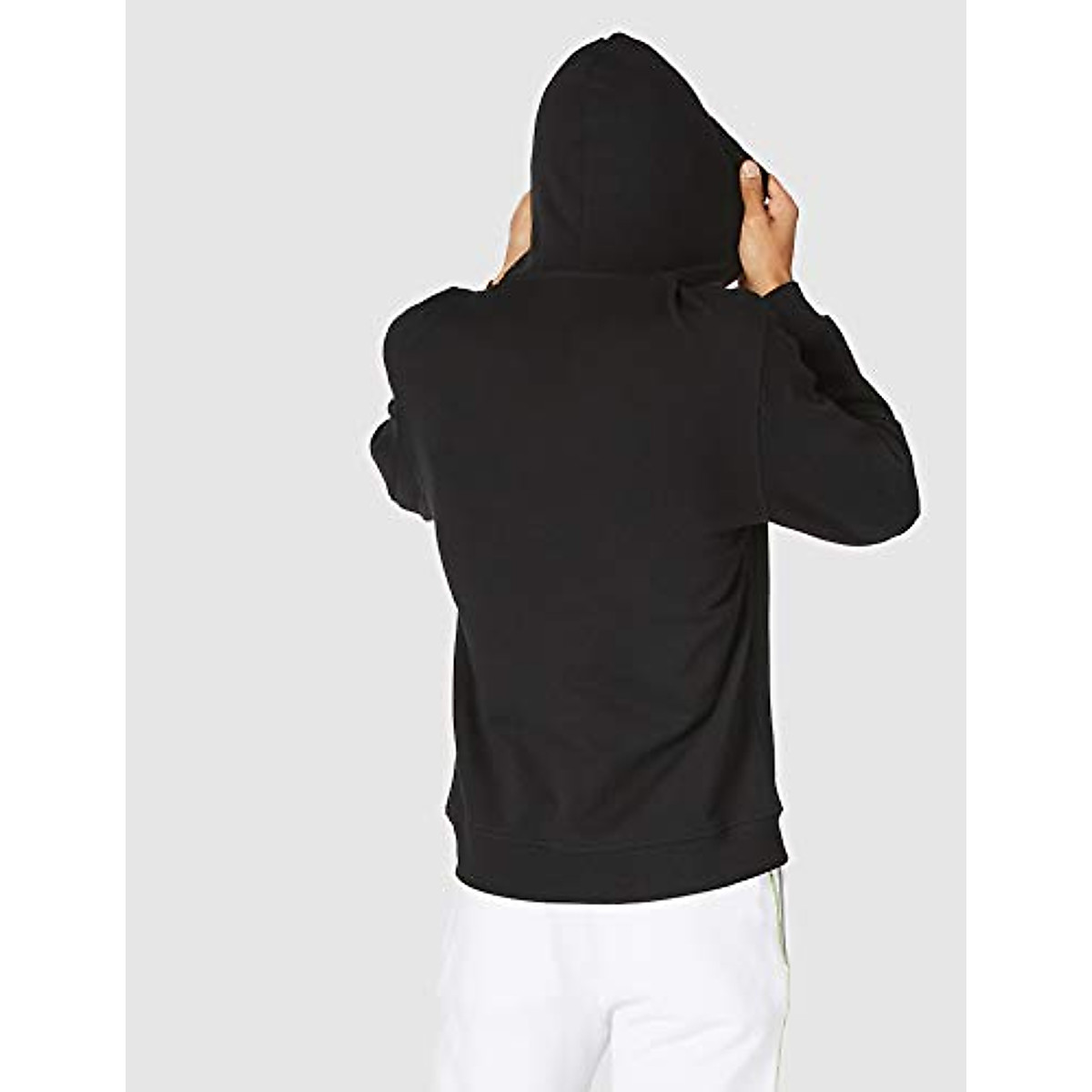 A | X ARMANI EXCHANGE Men's National Geographic Limited Edition Hoodie Sweatshirt, Black Toucan, Large