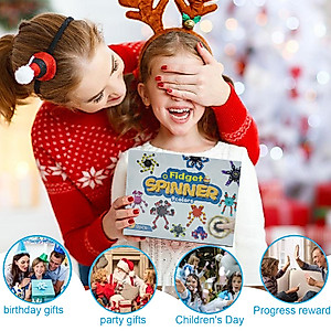 Easter Basket Stuffers Transformable Fidget Spinners,9Pcs Funny Sensory Fidget Toys Adults Deformable Chain DIY Robot Spinner,Fingertip Stress Relief Gyro Toy Easter Basket Stcoking Stuffer for Kids