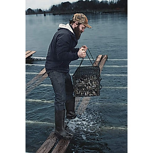 Dunlop Protective Footwear, Chesapeake plain toe Black Amazon, 100% Waterproof PVC, Lightweight and Durable, 8677577.10, Size 10 US