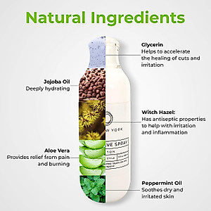 Dai New York Post Shave Spray, Natural Formula Alcohol-free After Shave Solution for Women and Men, 5 oz (Citrus Floral Sent)