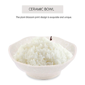 Cabilock 1 Set 6 Pcs Tableware Japanese Style Dishes Pottery Fruit Bowl Chinese Tea Cup Ceramic Tea Cup Japanese Porcelain Dinnerware Hand- Dinner Plates Sauce Dish Individual Wood Pickles