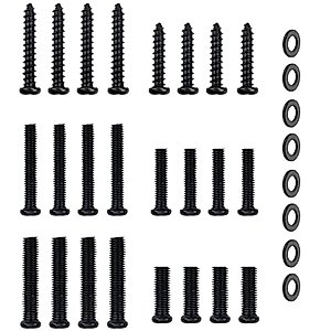 TV Stand Screws and Washers for Hisense TV Stand Legs Screws Kit for 32H4030F3 43R6E3 50R6E3 50A6G 55A6G 55H6570 55H6570G 58R6E3 58H6870 65R6E3 65H7809 65H6500F 65H6530F TV Stand Replacement Screws