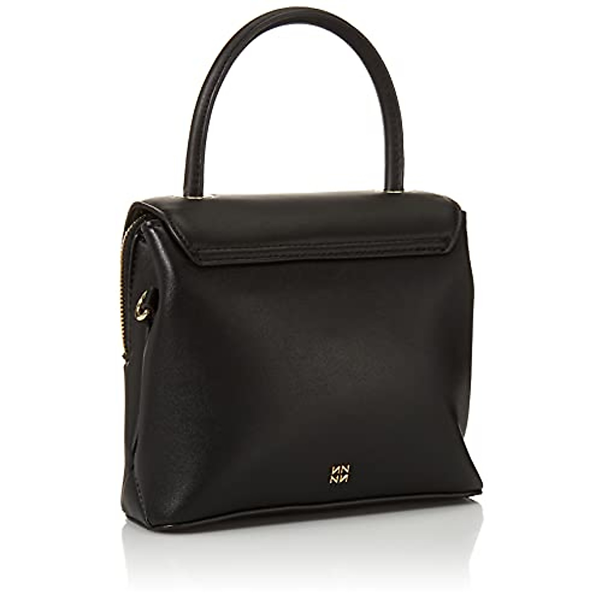 Naturalizer womens MODERNIST TOP HANDLE, Black, Small US