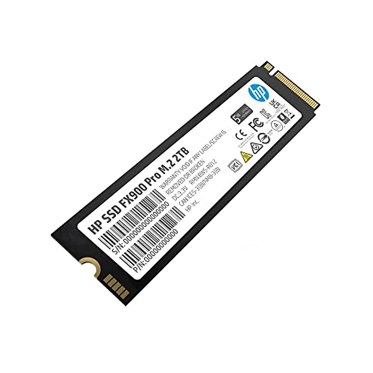 HP FX900 Pro 2 TB Solid State Drive - M.2 2280 Internal - PCI Express NVMe (PCI Express NVMe 4.0 x4)