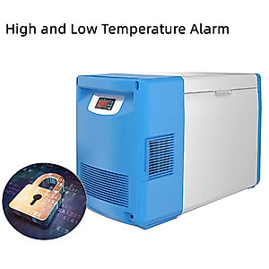 HNRUIDACN 20L Lab Refrigerators Portable Ultra Low Temperature Freezer for Laboratory for Samples Storage Mobile Car Mounted Ultra Low Temperature Freezer