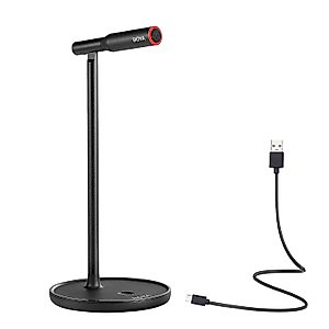 BOYA BY-CM1 USB Microphone,Noise-Cancelling Condenser Computer Microphone Plug&Play for Live Streaming, Podcasting, Vocal Recording,Video Conference Compatible with Windows/Mac