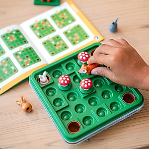 SmartGames Jump in’, a Cognitive Skill-Building Travel Puzzle Game for Kids and Adults Ages 7 & Up, 60 Challenges in Travel-Friendly Case.