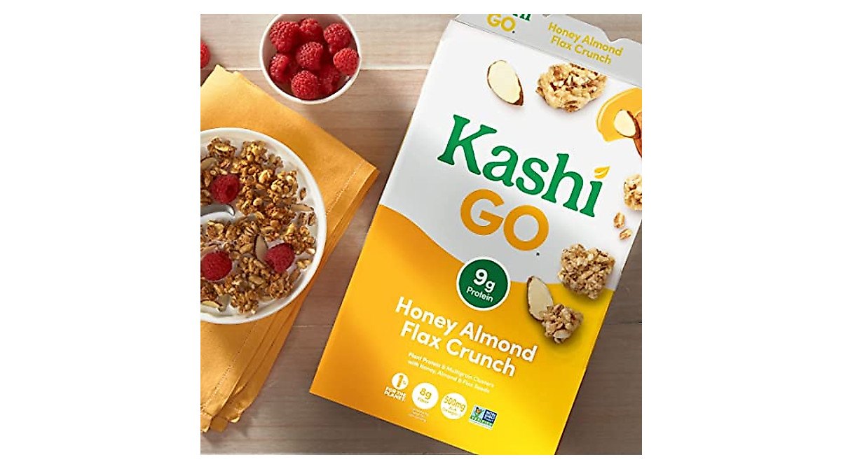 Kashi GO Honey Almond Flax Crunch Cereals - Family Pack